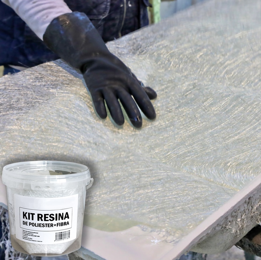Fibreglass & Polyester Resin Repair Kit – Complete Set for Fast ...