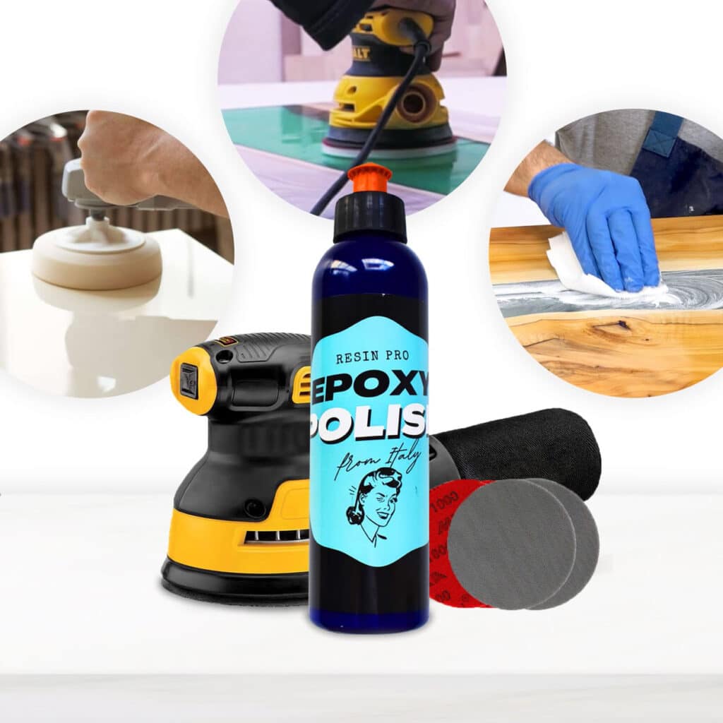 "Epoxy Polish" - Resin Polishing Kit with Cream and Abralon Sanding ...