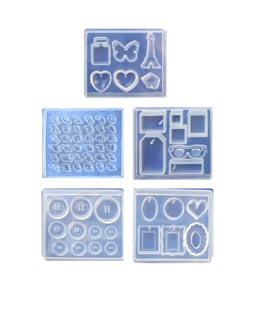 "FIVE" - Mold Set 5pcs - Resin Pro